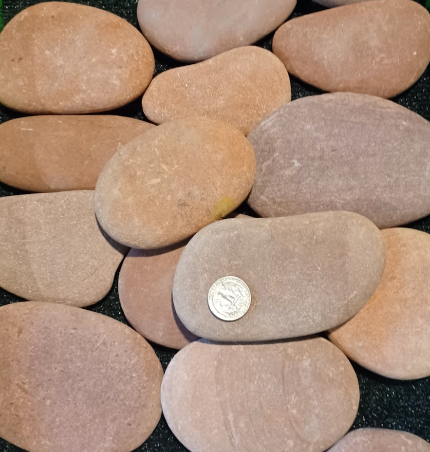 Red Earth-tone Natural Stone Engravings – Rock Solid Sayings Engraving