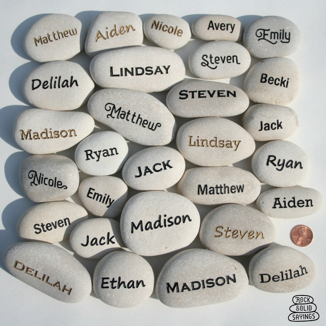 Stone Carvings Words